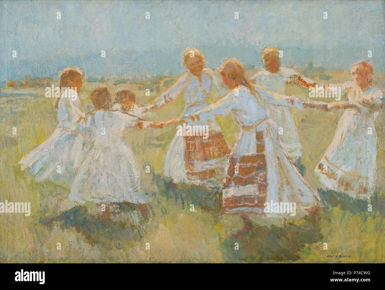 . circa 1935 31 Matija Jama - Kolo (NGS1405 Stock Photo - Alamy