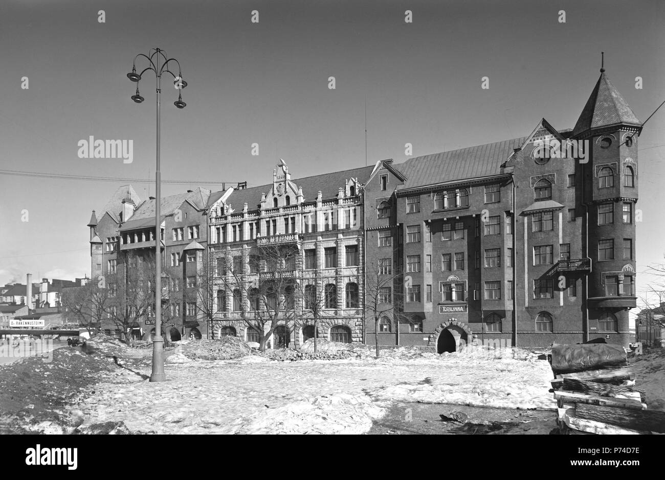 The Radio House in Fabianinkatu, Helsinki, 1941. YLE Stock Photo - Alamy