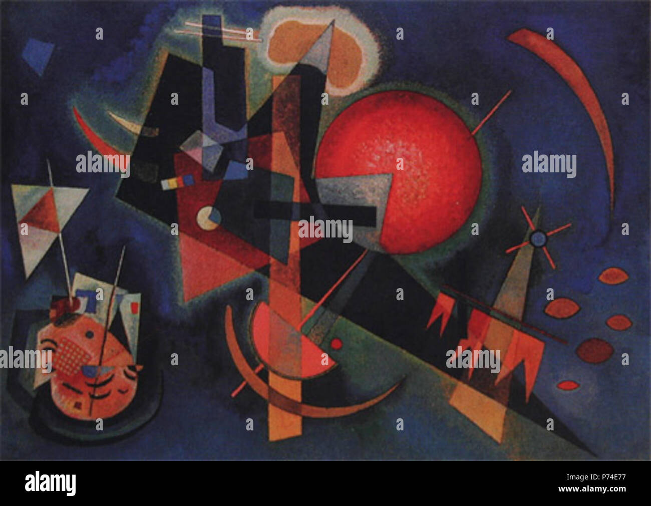 Kandinsky blue hi-res stock photography and images - Alamy