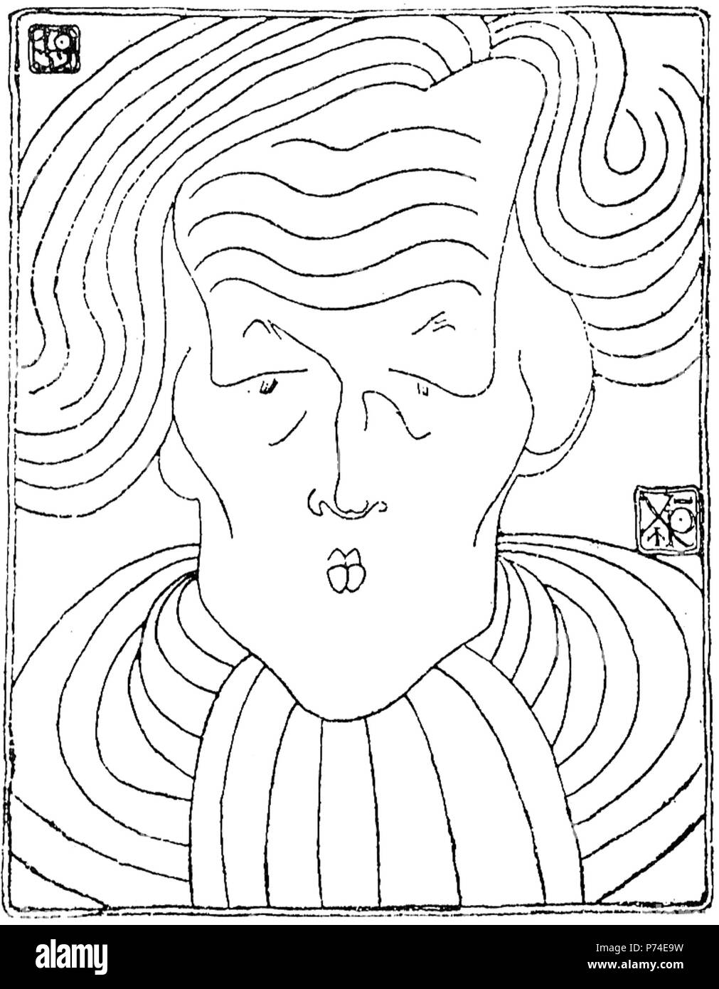 51 Victor Ion Popa - Autoportret Stock Photo - Alamy