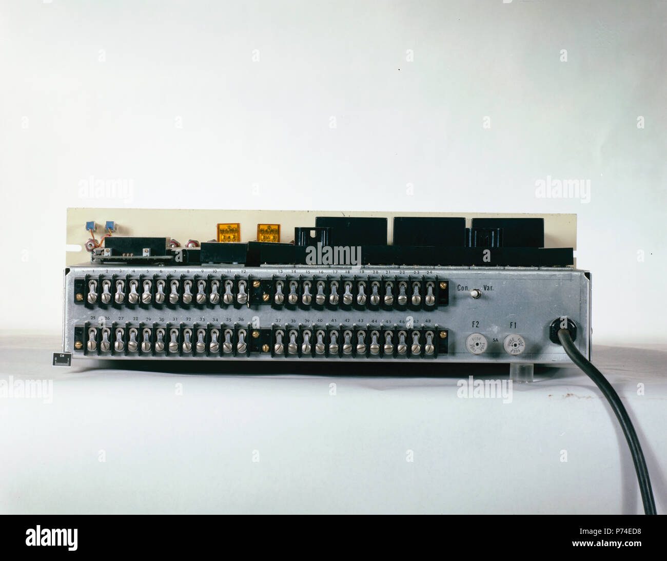 FLOW RATIO COMPUTER 1979 (rear view Stock Photo - Alamy