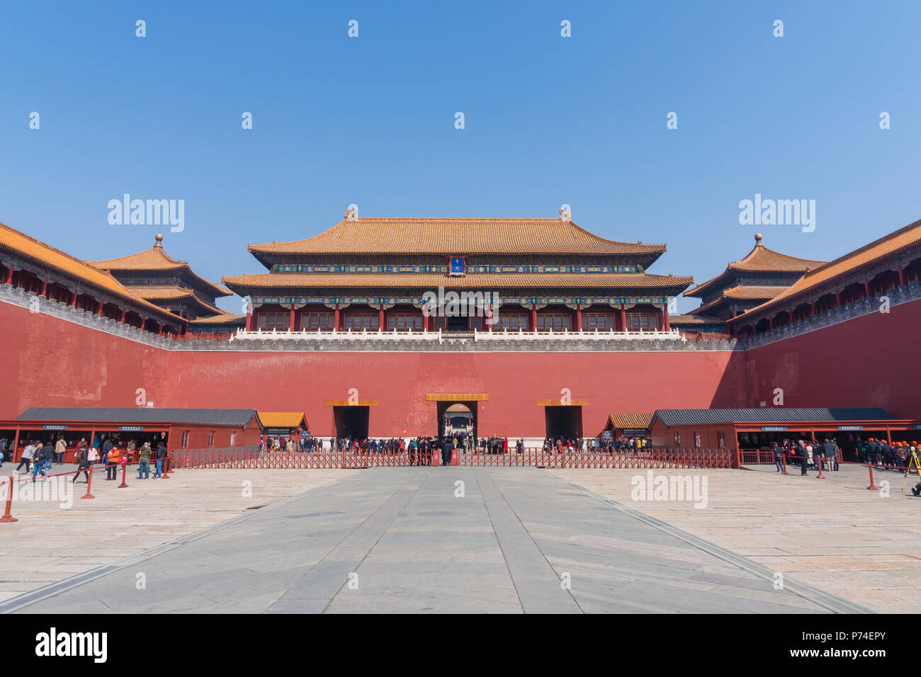 Beijing forbidden city entrance hi-res stock photography and images - Alamy