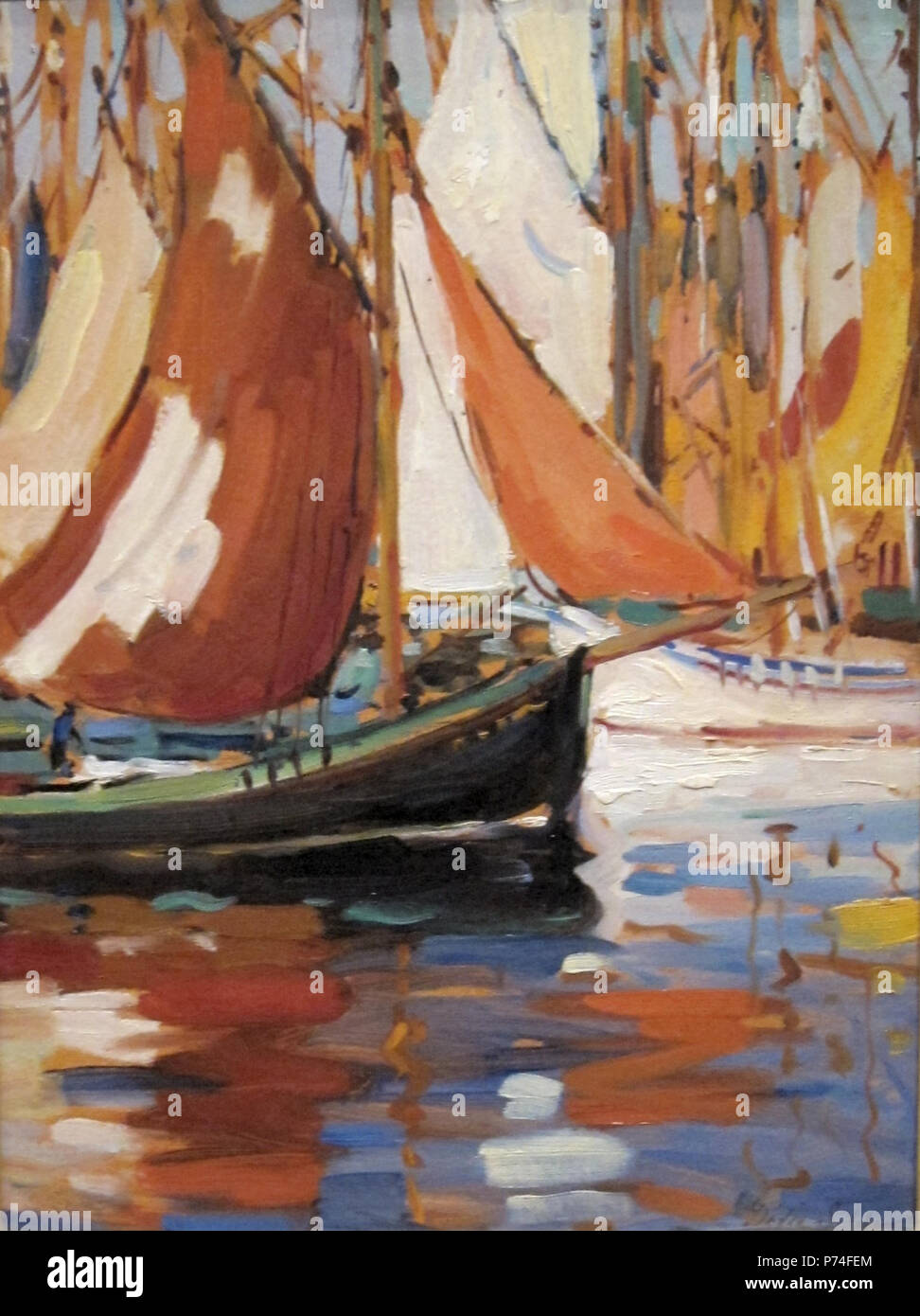 Patched Sail . circa 1929 1 'Patched Sail' by Dixie Selden, on loan to ...