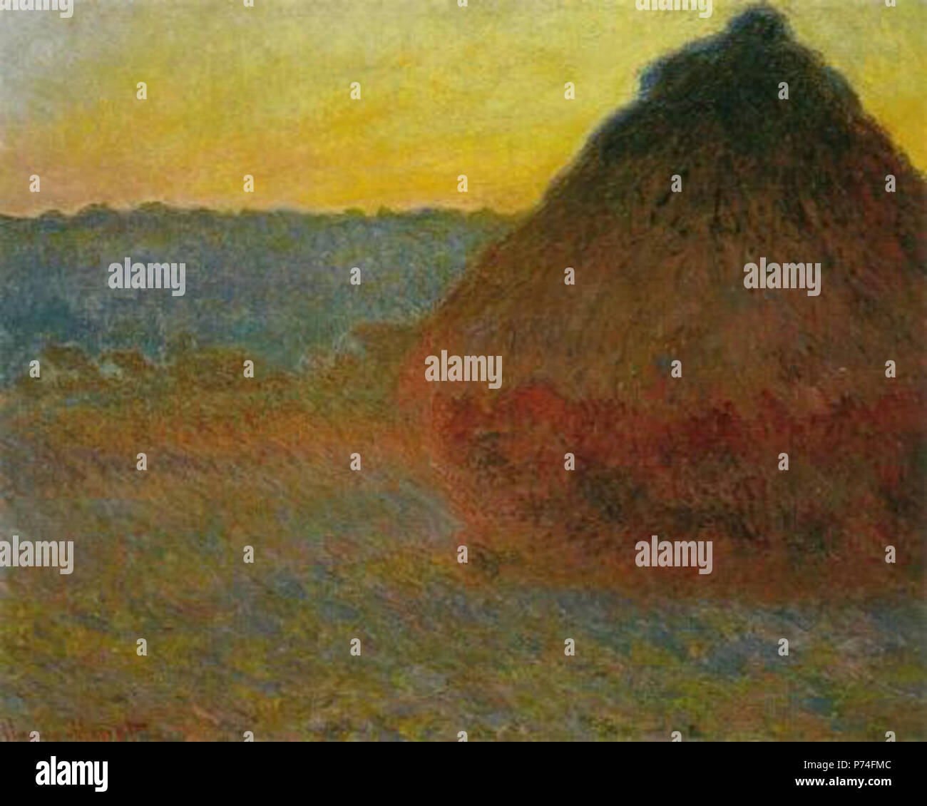 Grainstack in the sunlight hi-res stock photography and images - Alamy