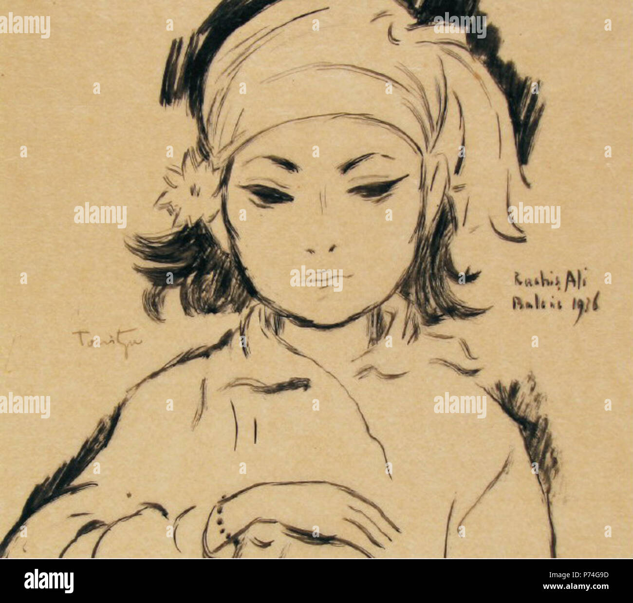 44 Nicolae Tonitza - Rachiş Ali, Balcic 1936 Stock Photo - Alamy