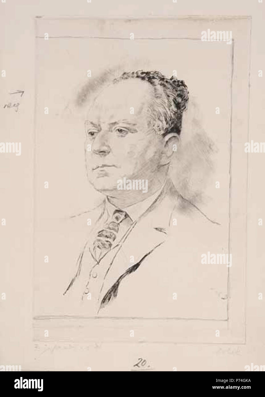 . eština: Mužský portrét (Carl Flesch) English: Portrait of a Man (Carl ...