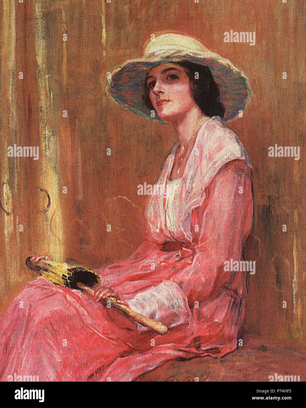 . English: The Model 1919 134 Guy Rose - The Model Stock Photo - Alamy