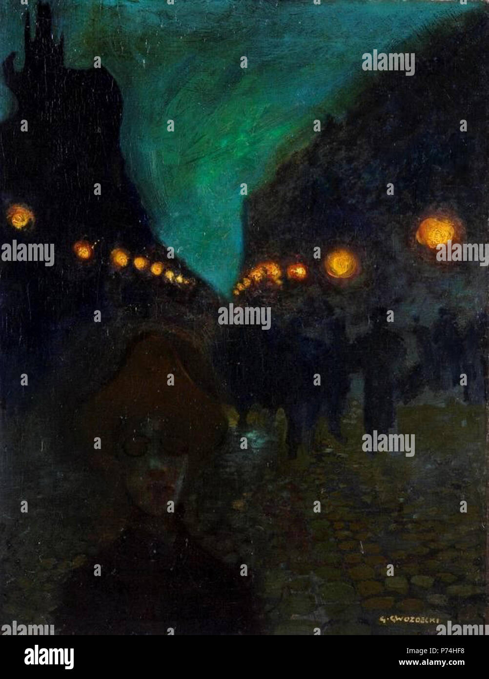 . Polski: Wieczorna tsknota (Pary noc) before 1914 134 Gwozdecki ...