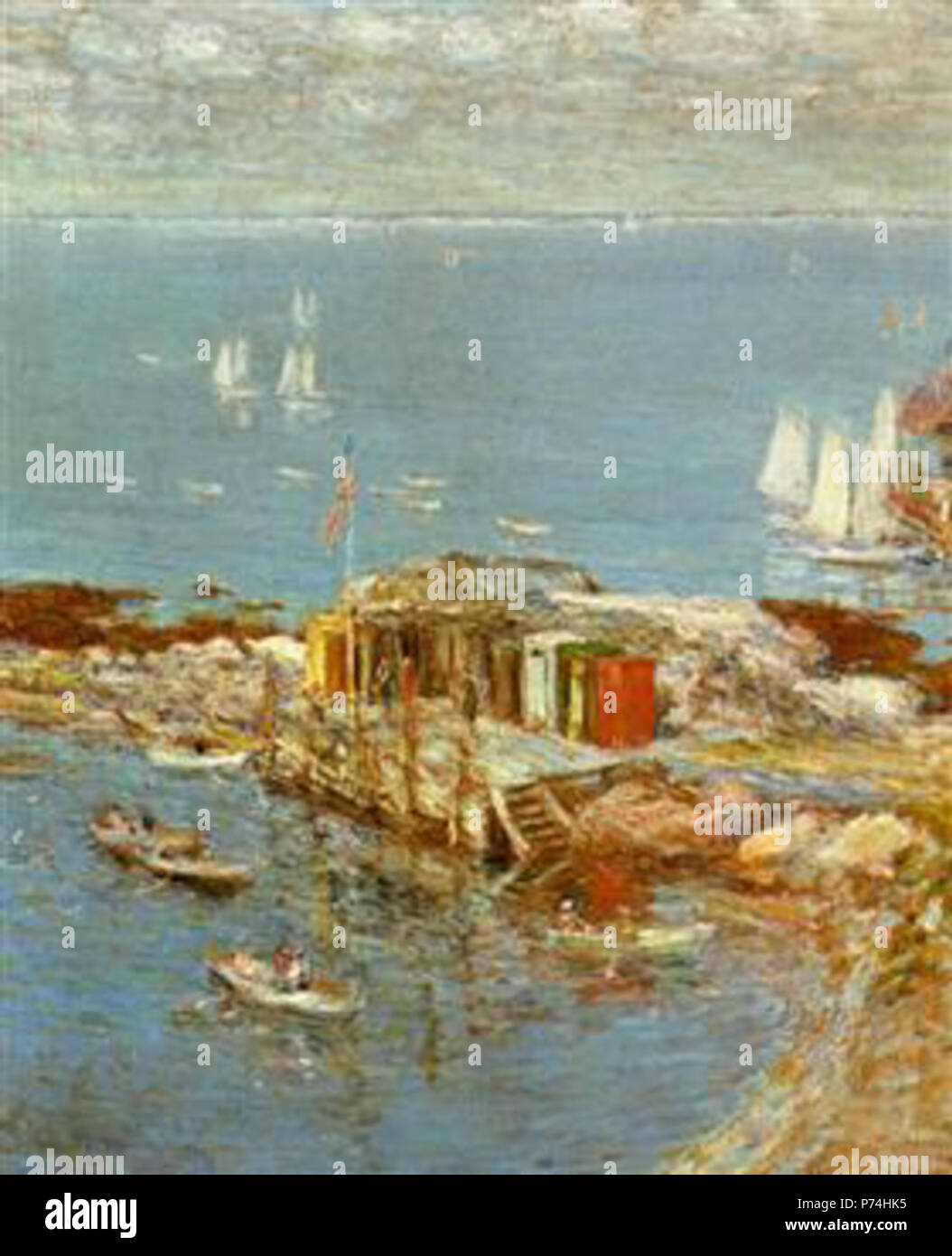 Work by Childe Hassam . before 1935 135 Hassam - august-afternoon ...