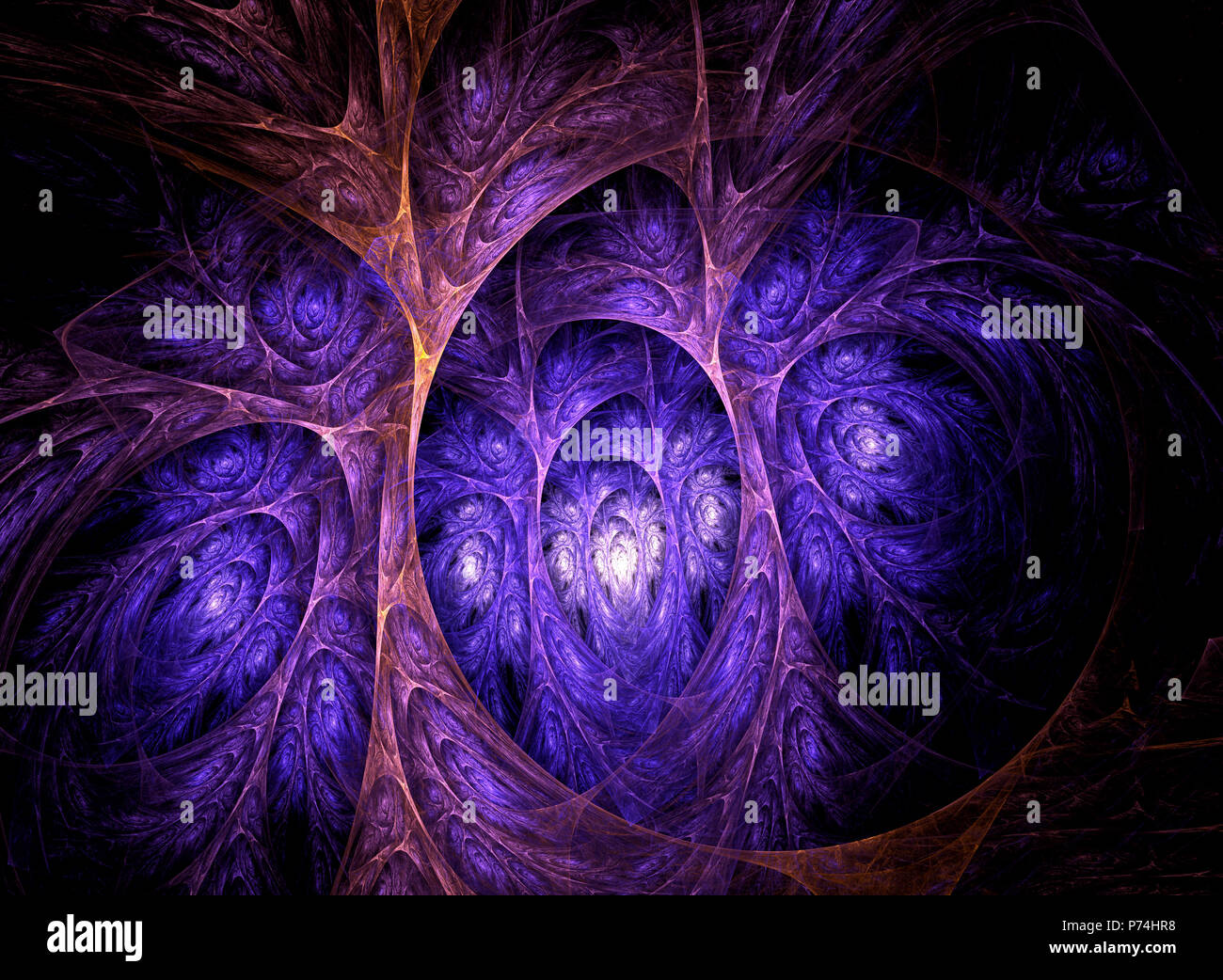 Fractal city series design hi-res stock photography and images - Alamy