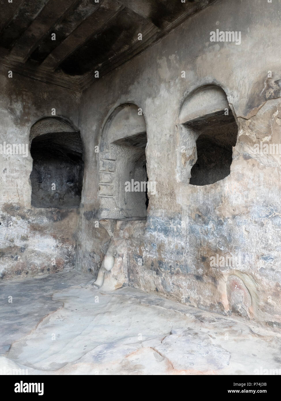 Uplistsikhe cave hall, UNESCO site in eastern Georgia Stock Photo - Alamy
