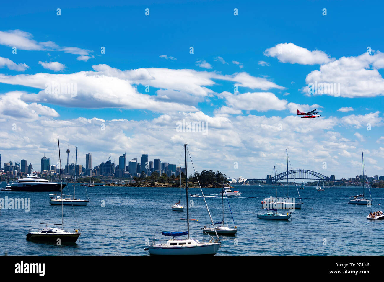 lighthouse on green grassy hill Stock Photo - Alamy