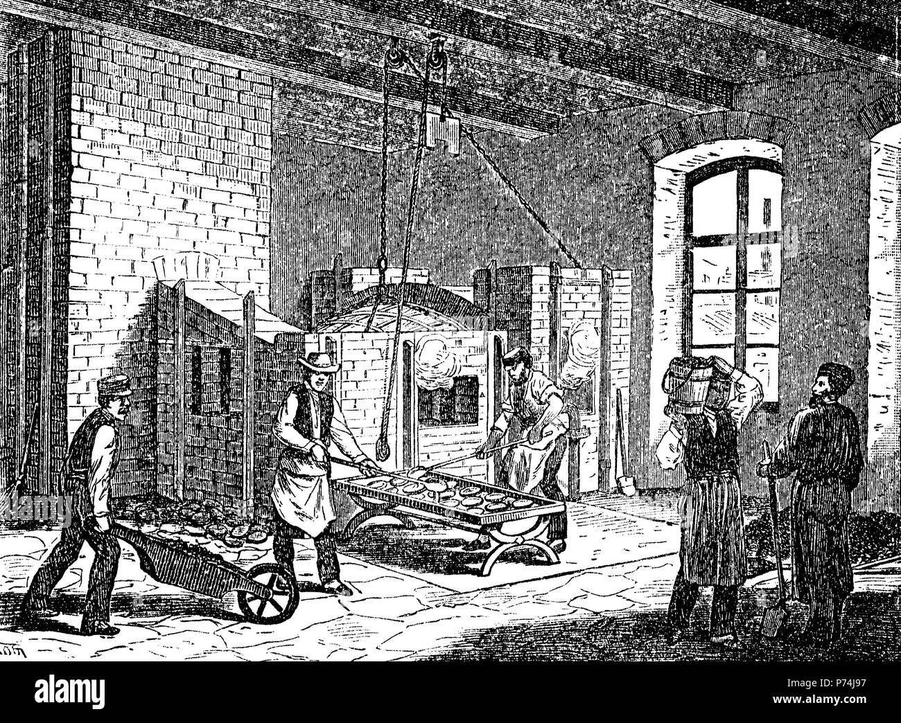 production of silver, refining, digital improved reproduction from an ...