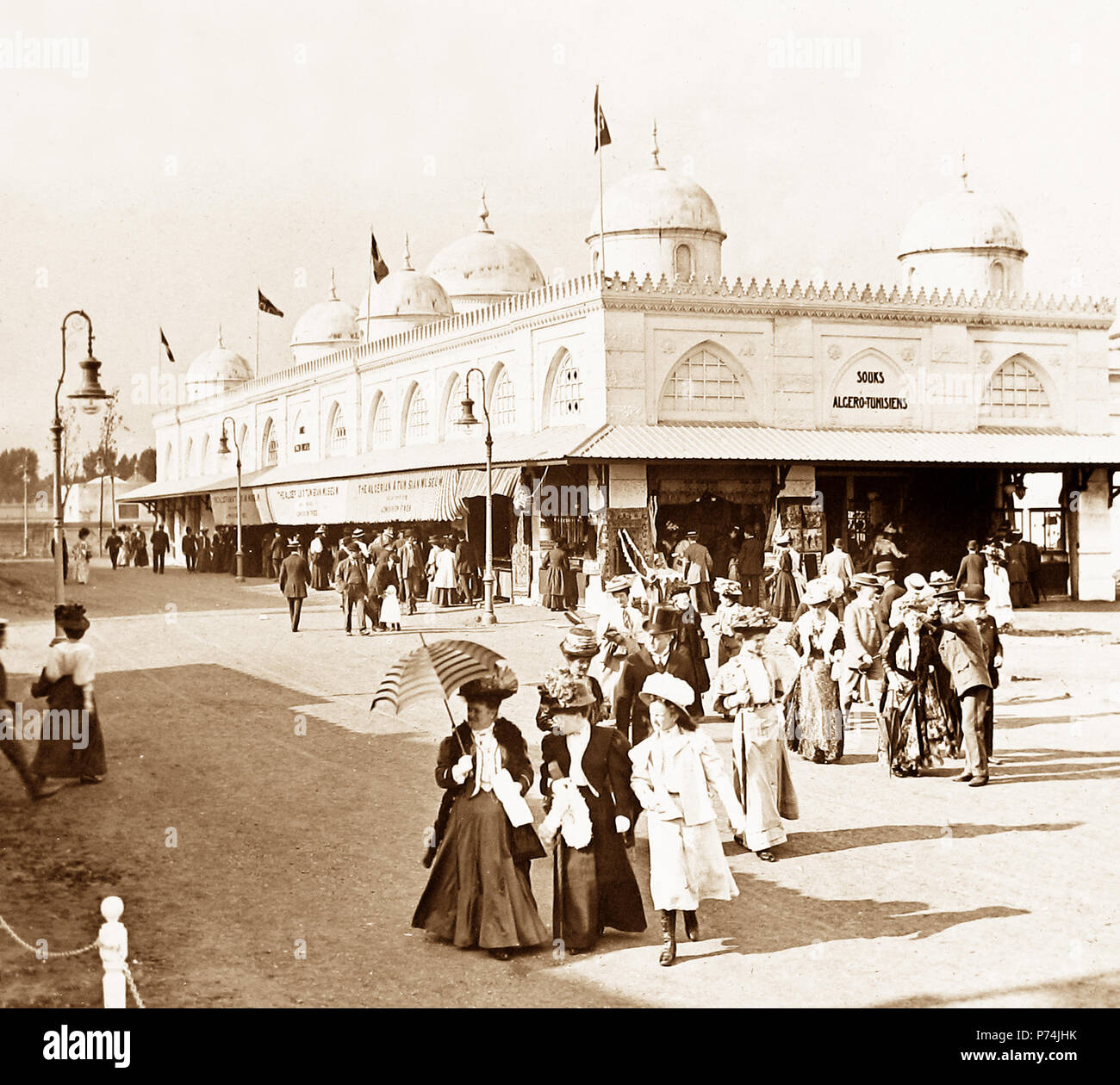 The French Colonial Palace, The Franco-British Exhibition at White City ...