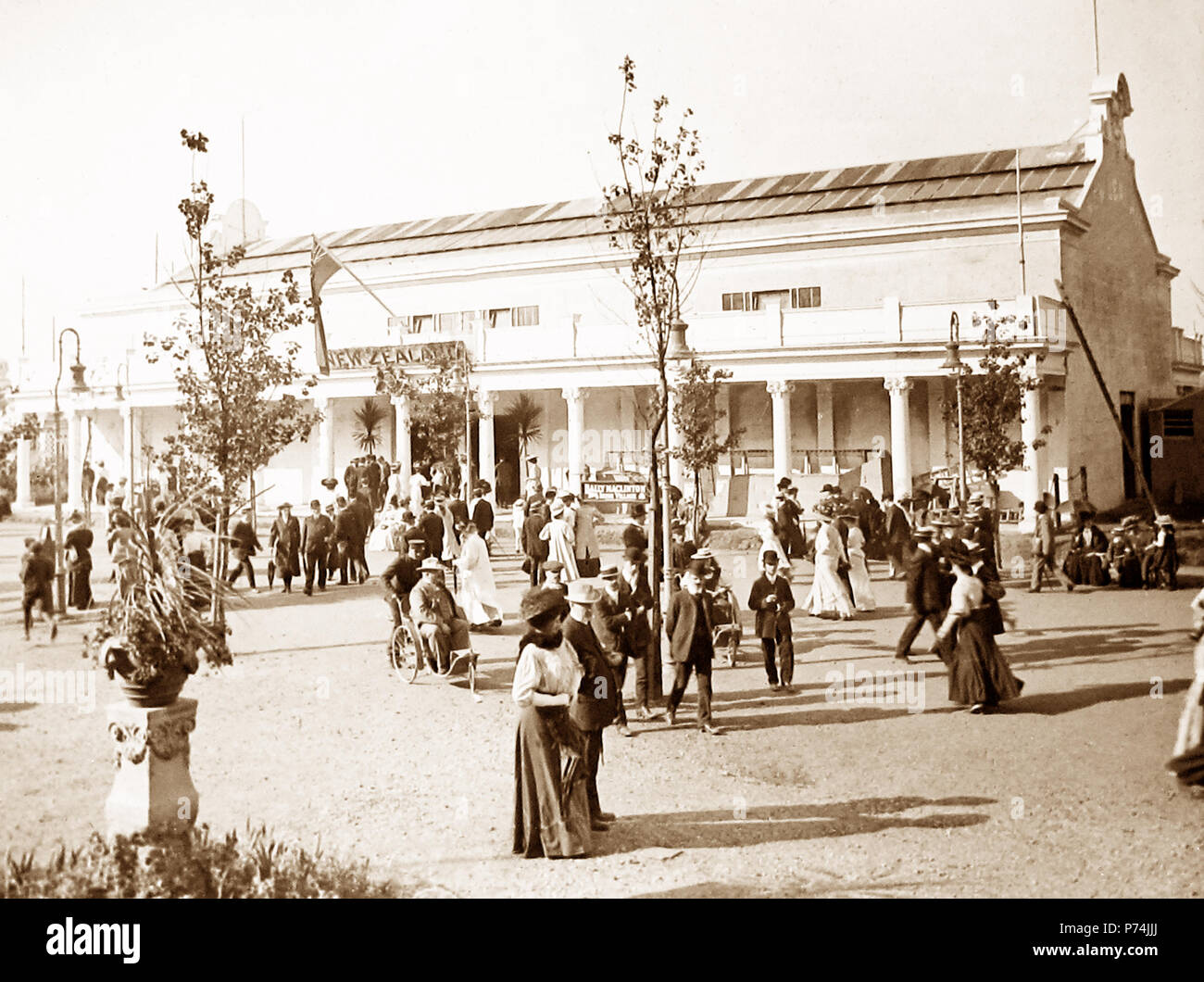The New Zealand Pavilion, The Franco-British Exhibition at White City ...