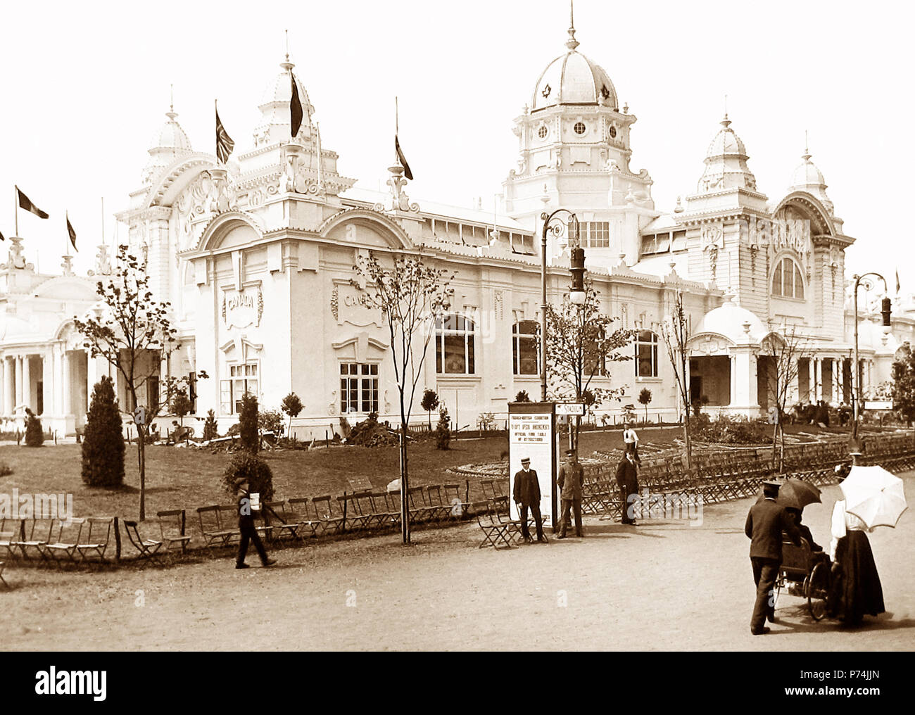 The Canadian Palace, The Franco-British Exhibition at White City ...