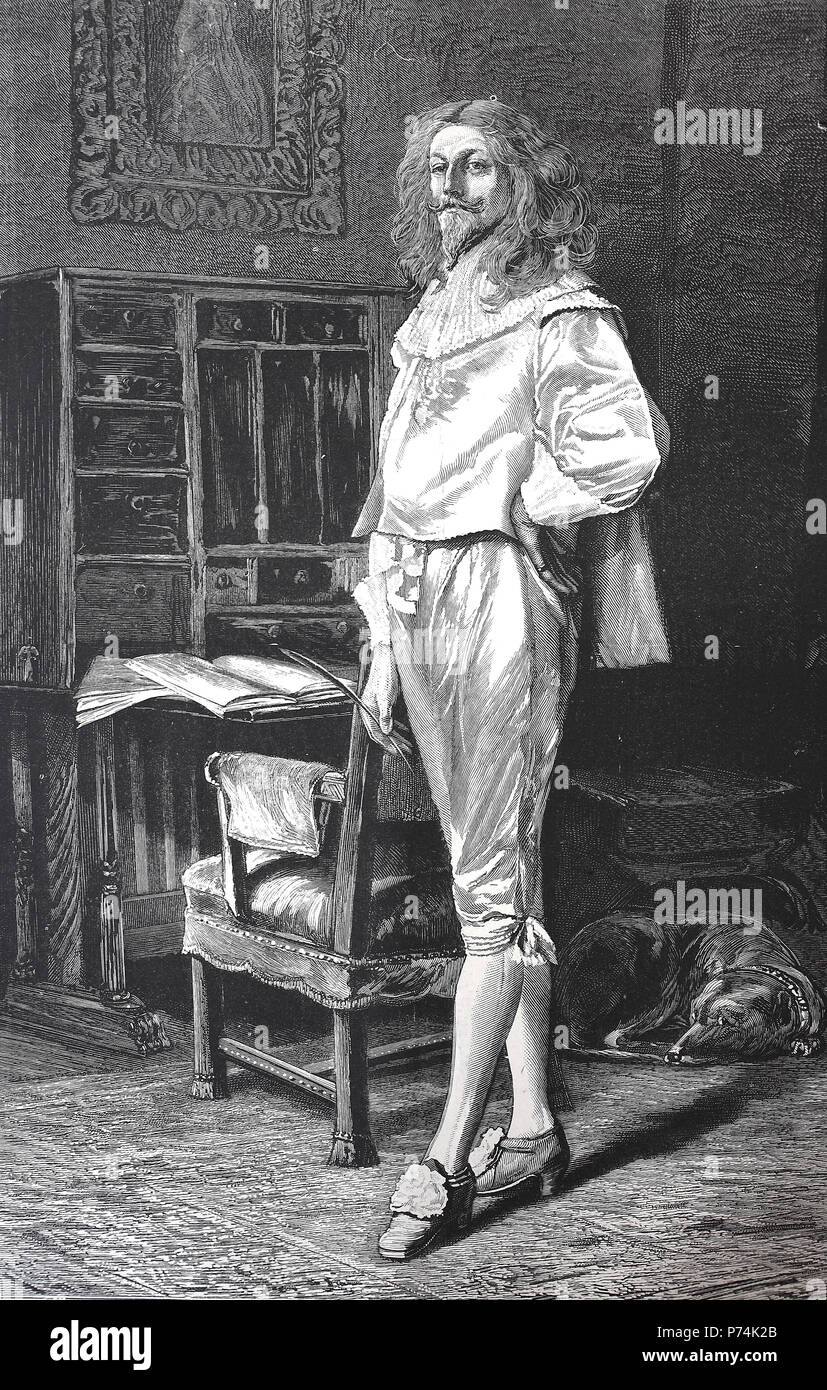 graceful gentleman in the 1881, noble man with a dog in his room ...