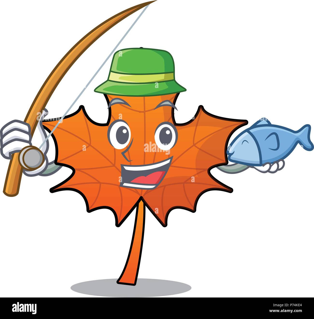 Canadian fishing Stock Vector Images - Alamy