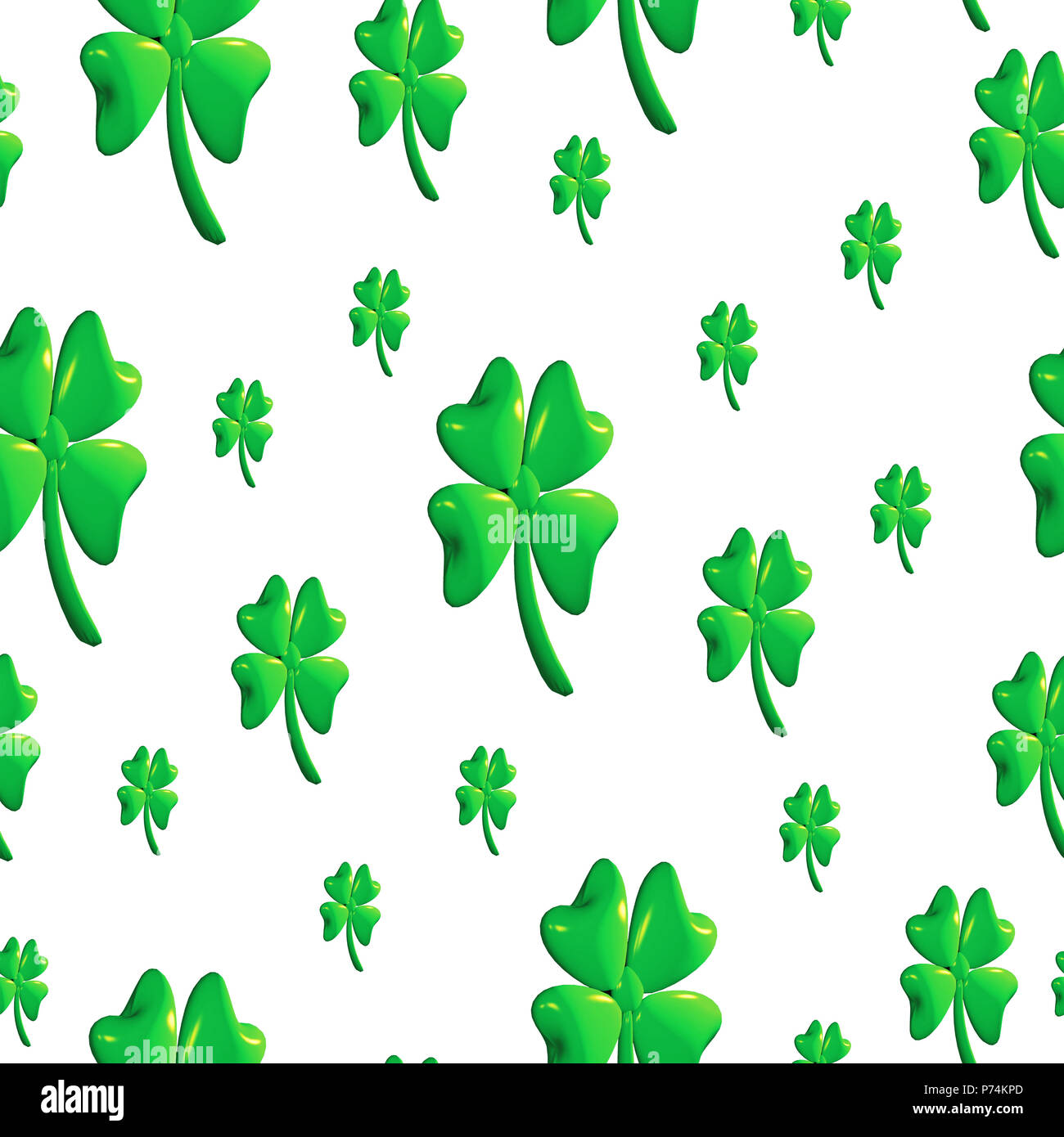 Patricks day pattern hi-res stock photography and images - Alamy