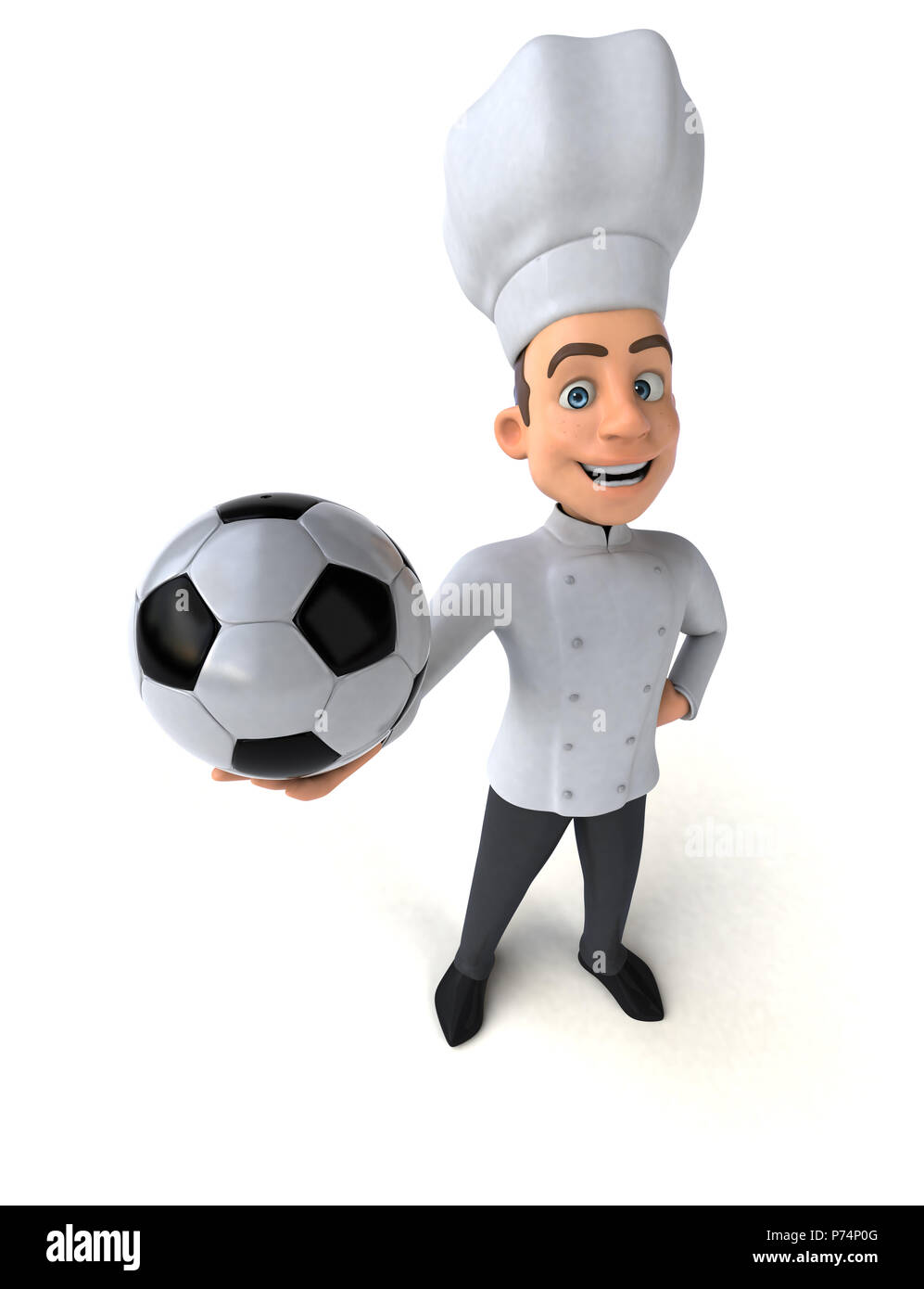 Chef food soccer ball hi-res stock photography and images - Alamy