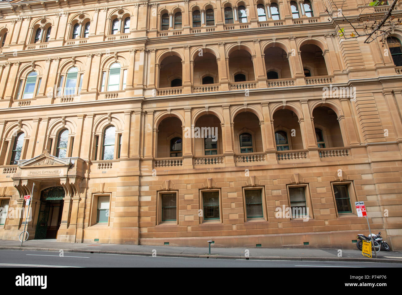 Industrial Relations Commision and Chief Secretarys building in Bridge ...