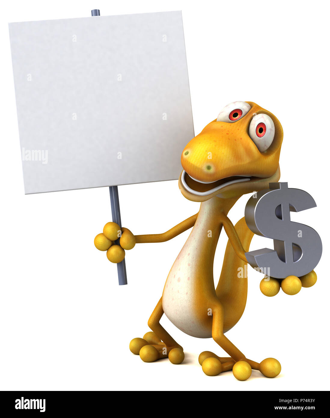 Money lizard Cut Out Stock Images & Pictures - Alamy
