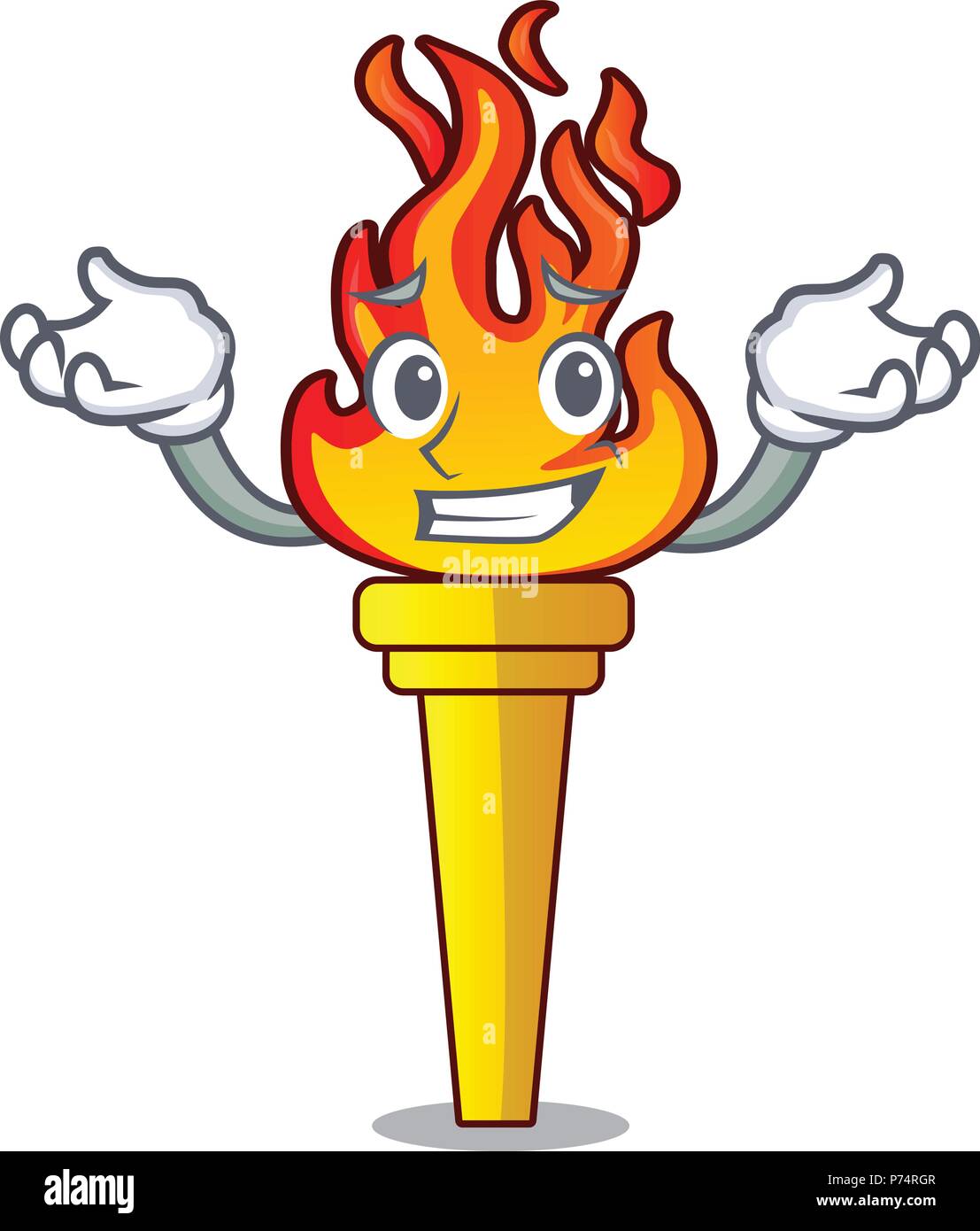 Torch Beam Stock Vector Images - Alamy