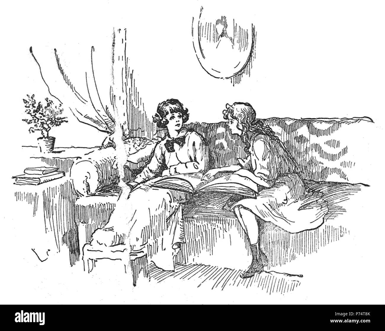 Garden childhood themes Black and White Stock Photos & Images - Alamy