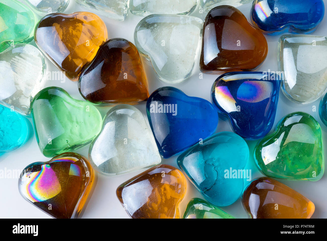 Different colored hearts hi-res stock photography and images - Alamy