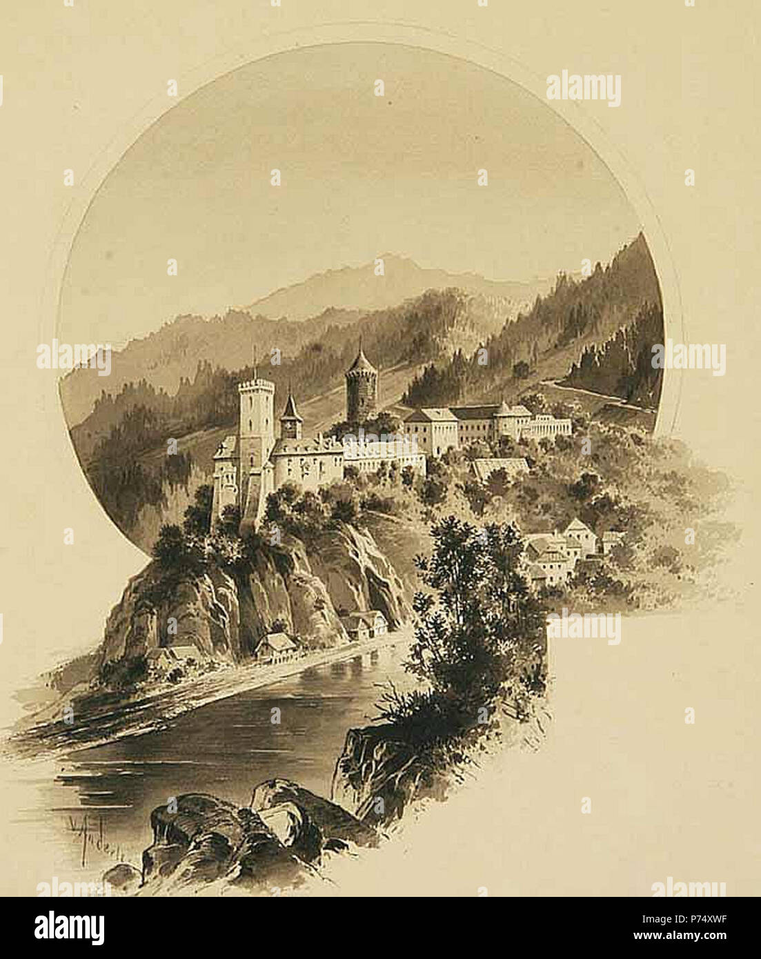 52 Václav Leo Anderle - hrad Stock Photo - Alamy
