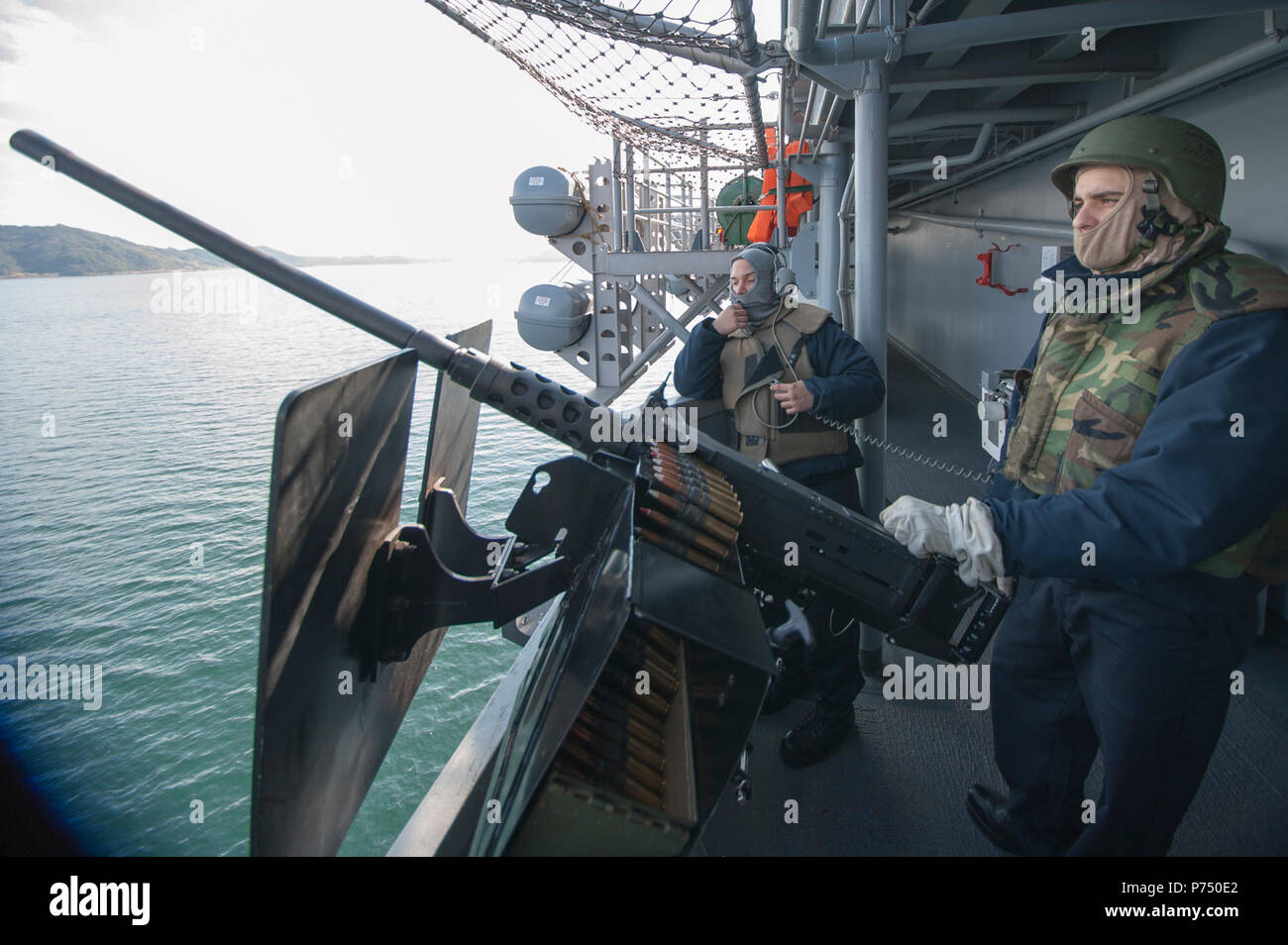 SASEBO HARBOR (Jan. 23, 2015) Information Systems Technician 2nd Class ...