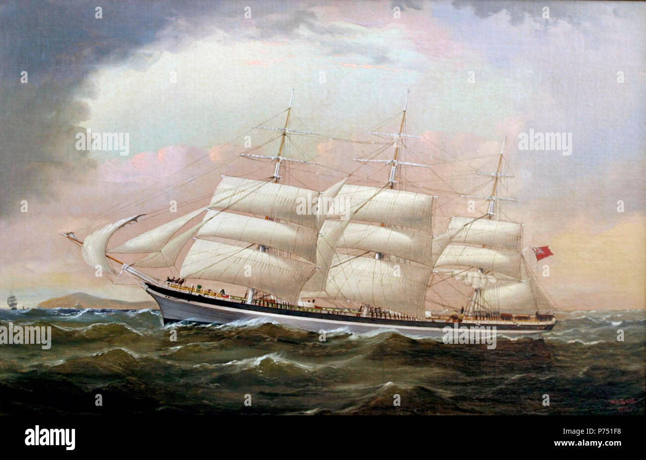 Cargo ship 19th century england hi-res stock photography and images - Alamy