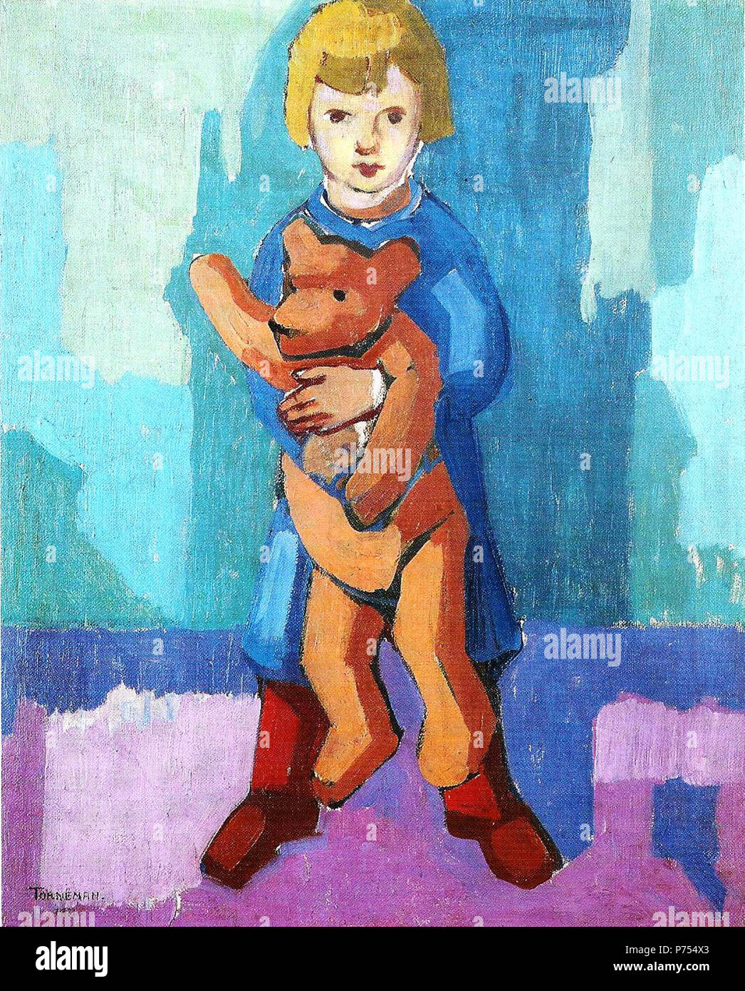 9 Algot med teddybjörn - Algot with a teddy bear Stock Photo - Alamy