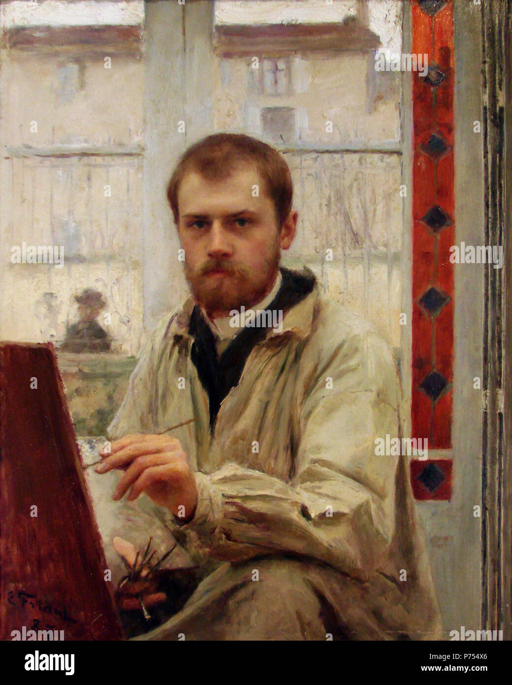 . French: Autoportrait en gris clair Self-portrait 1887 13 Autoportrait ...