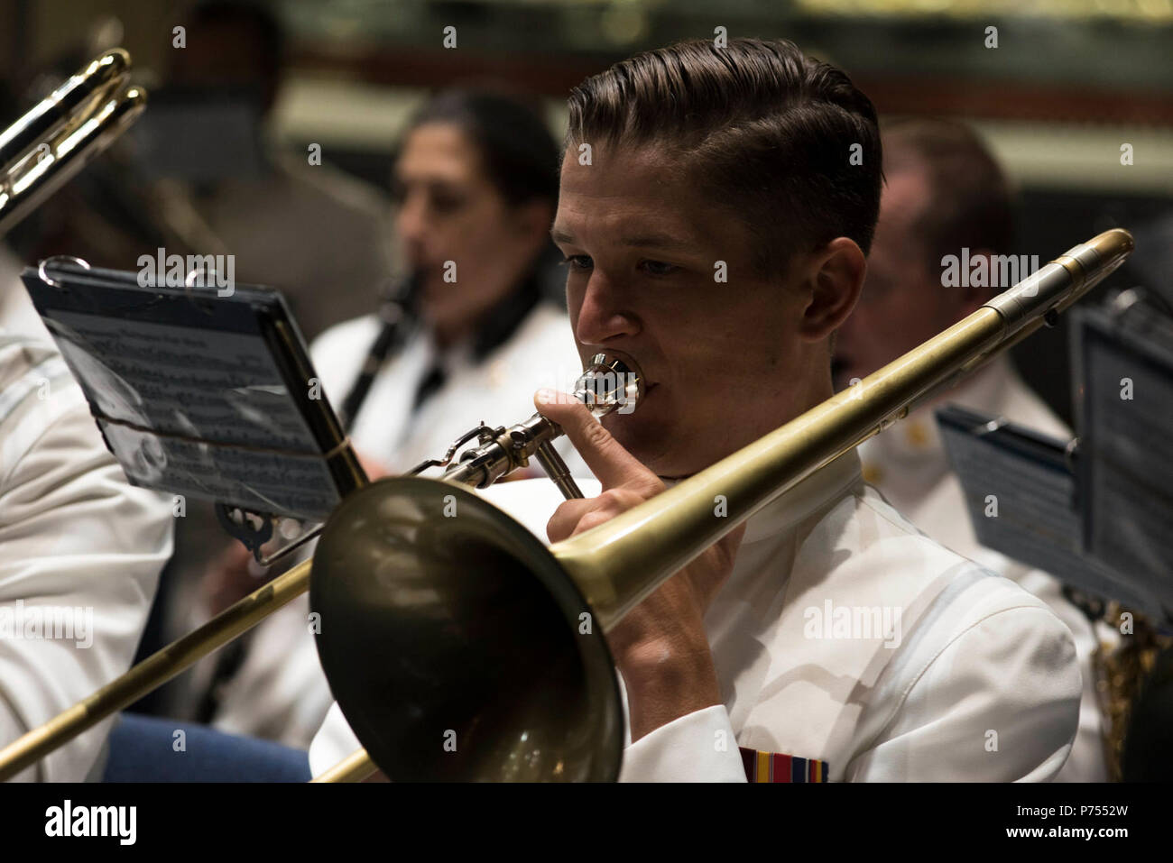ANNAPOLIS (September 18, 2015) Musician 1st Class Jeremy Buckler ...