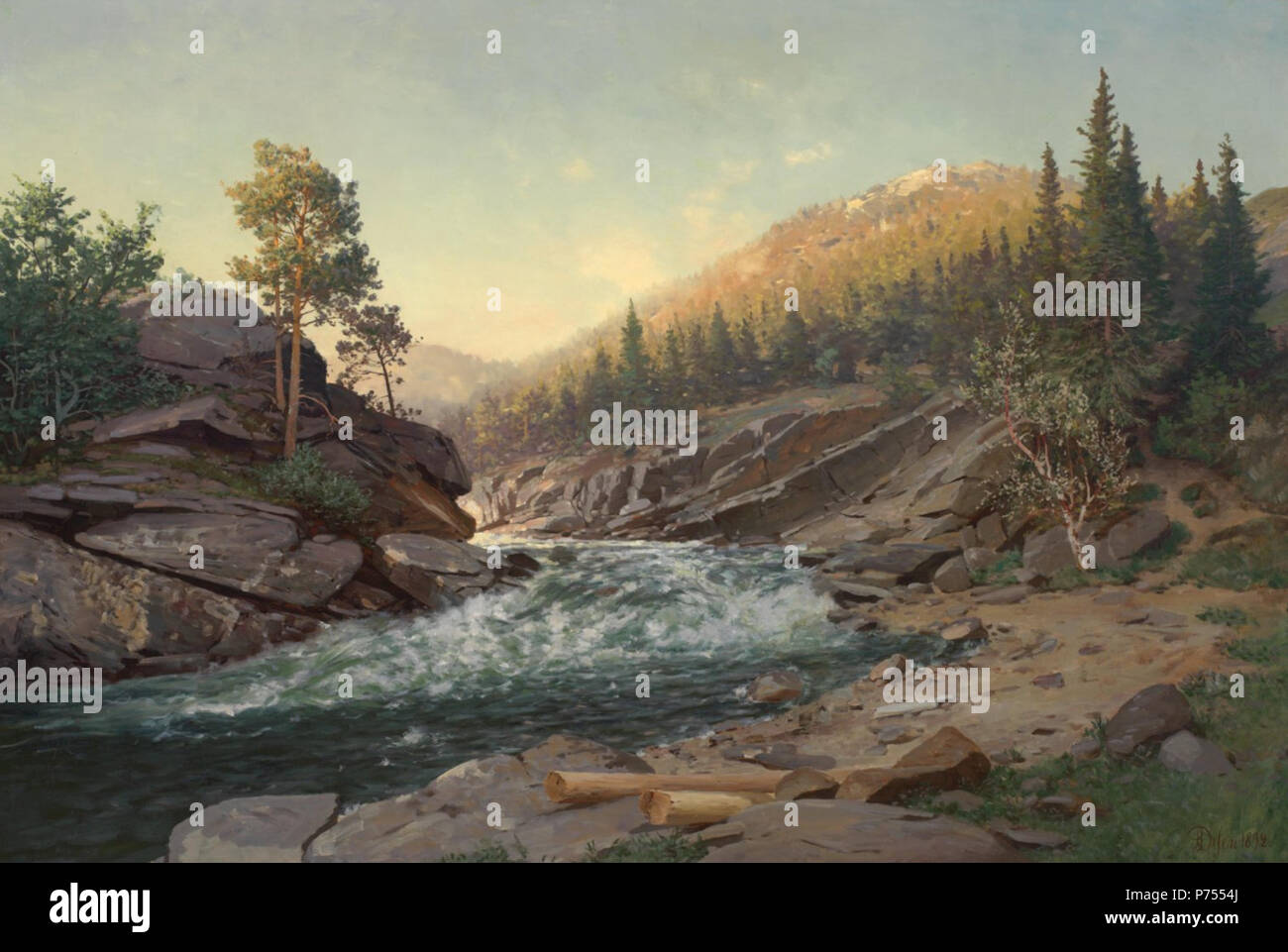 . Fjellet om sommeren 1892 10 Andreas Edvard Disen - Fjellet om ...
