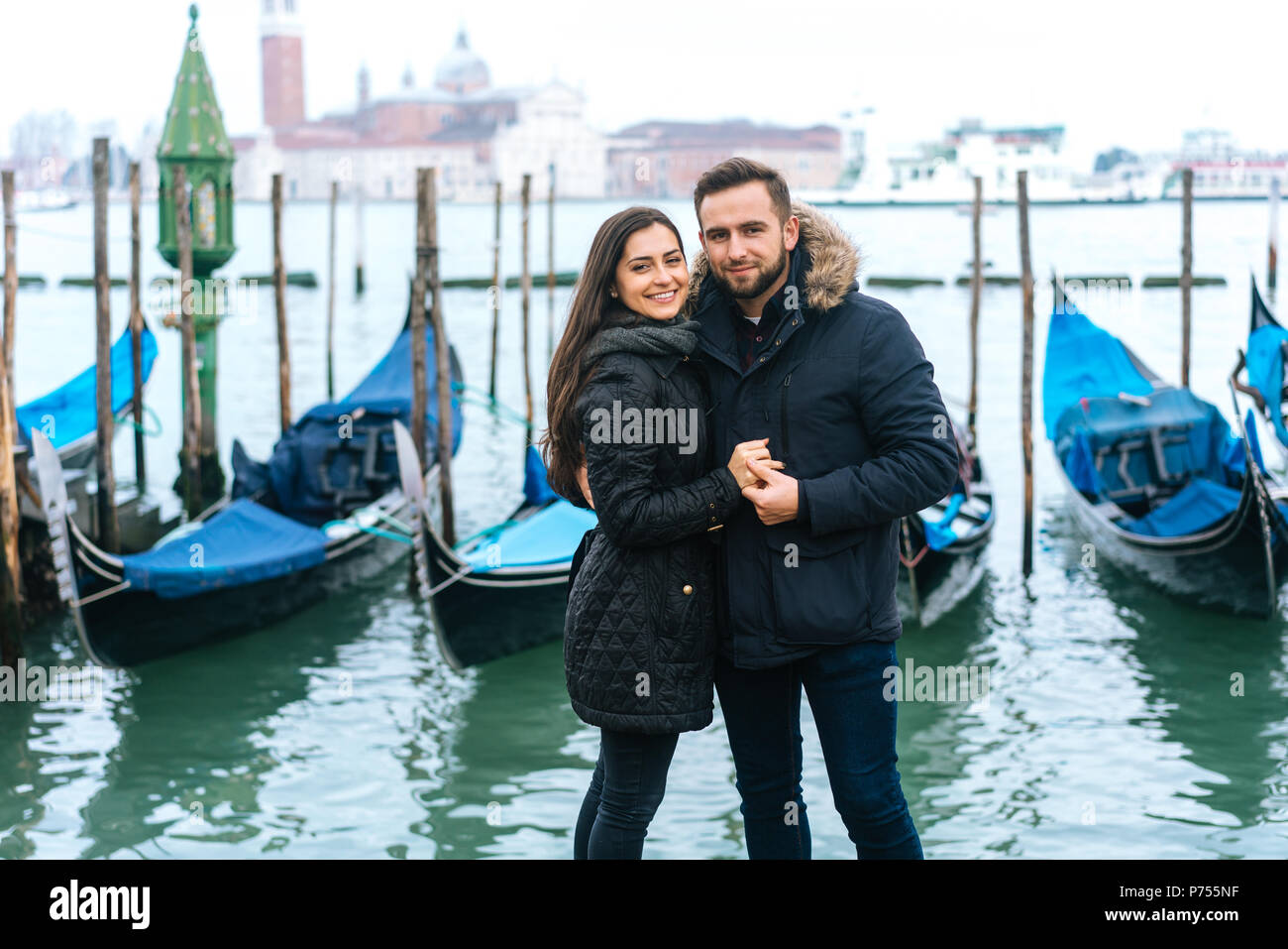 Tourist posing in fun place hi-res stock photography and images - Alamy