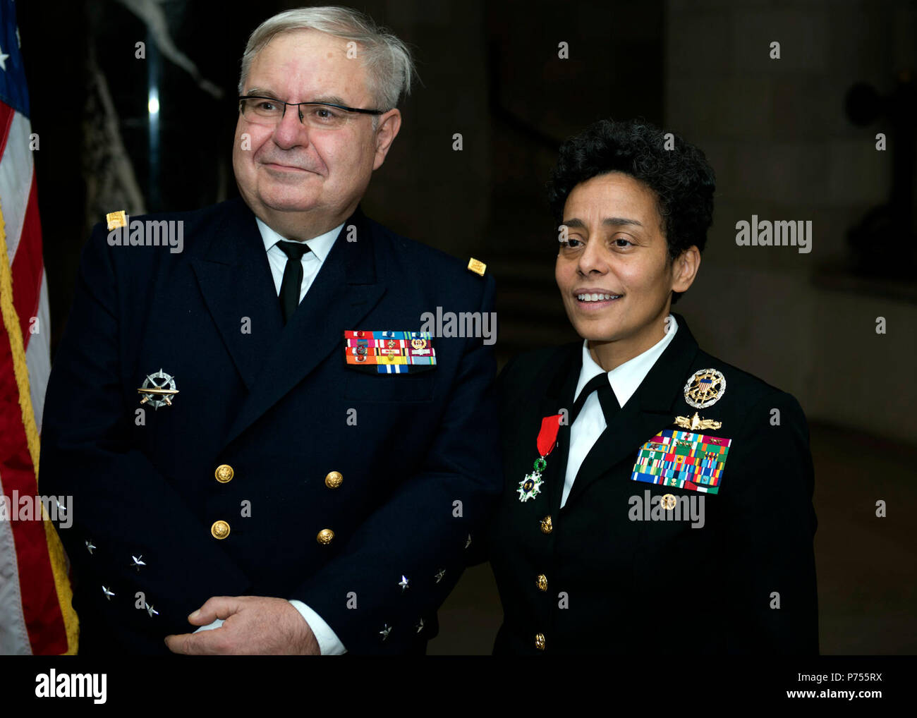Adm bernard rogel hi-res stock photography and images - Alamy