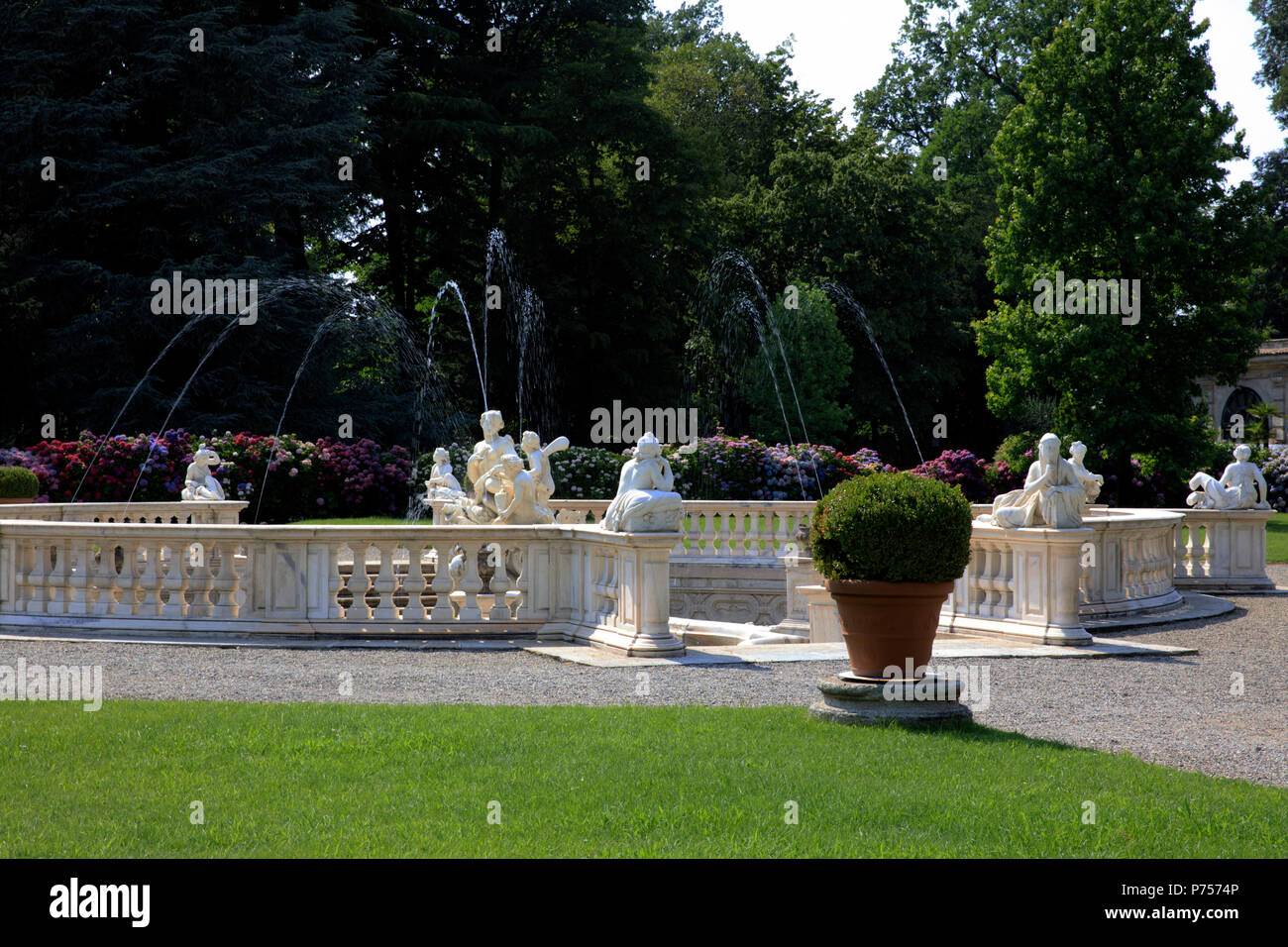 Villa Litta Borromeo Visconti park, Lainate, Milan, Lombardy, Italy ...