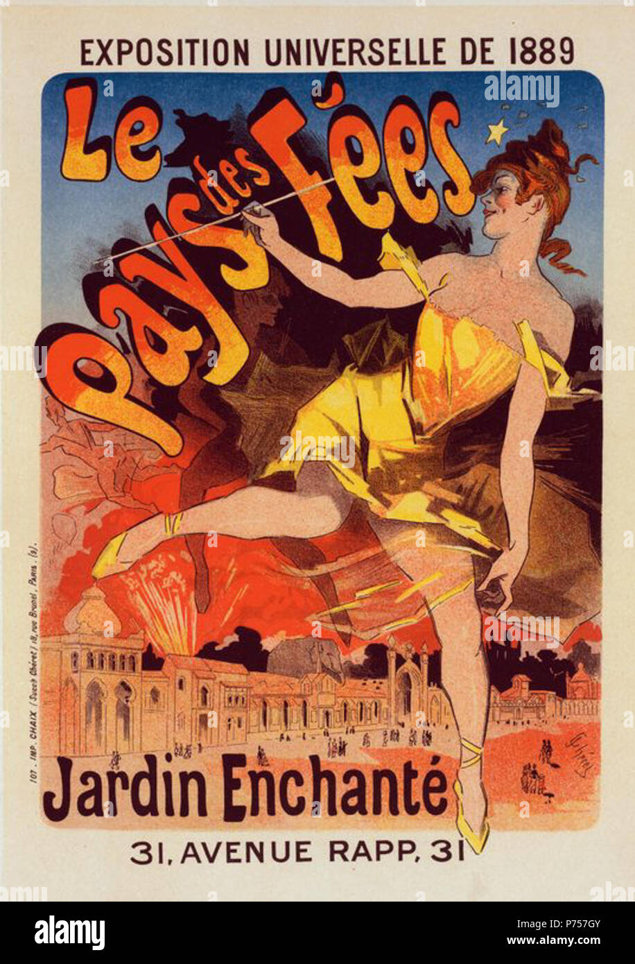 Poster for a 'Land of Fairies – Enchanted Garden' at the Universal ...