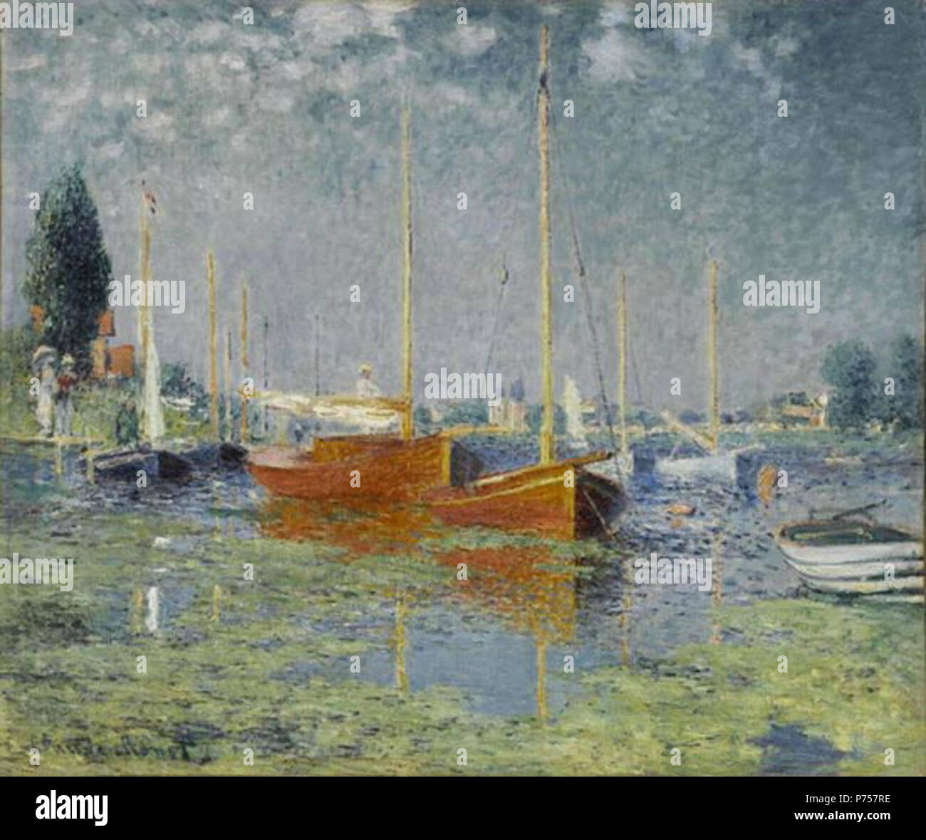 Argenteuil by claude monet 1875 hi-res stock photography and images - Alamy