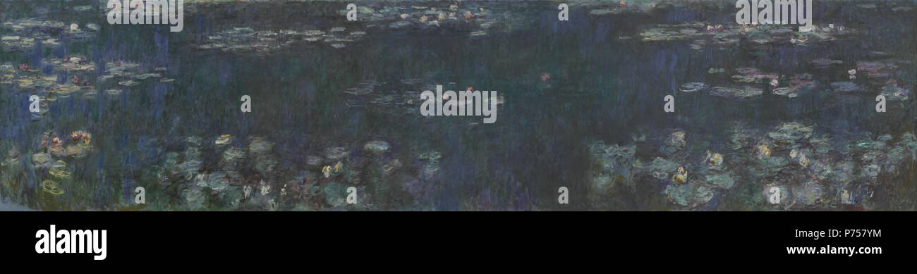 Claude monet water lilies 1914 hi-res stock photography and images - Alamy
