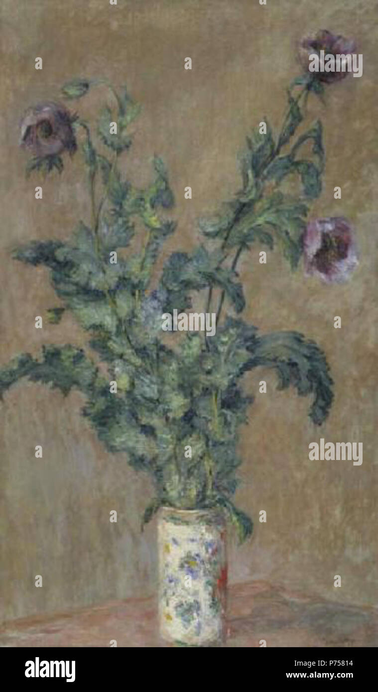 Poppies by claude monet hi-res stock photography and images - Alamy