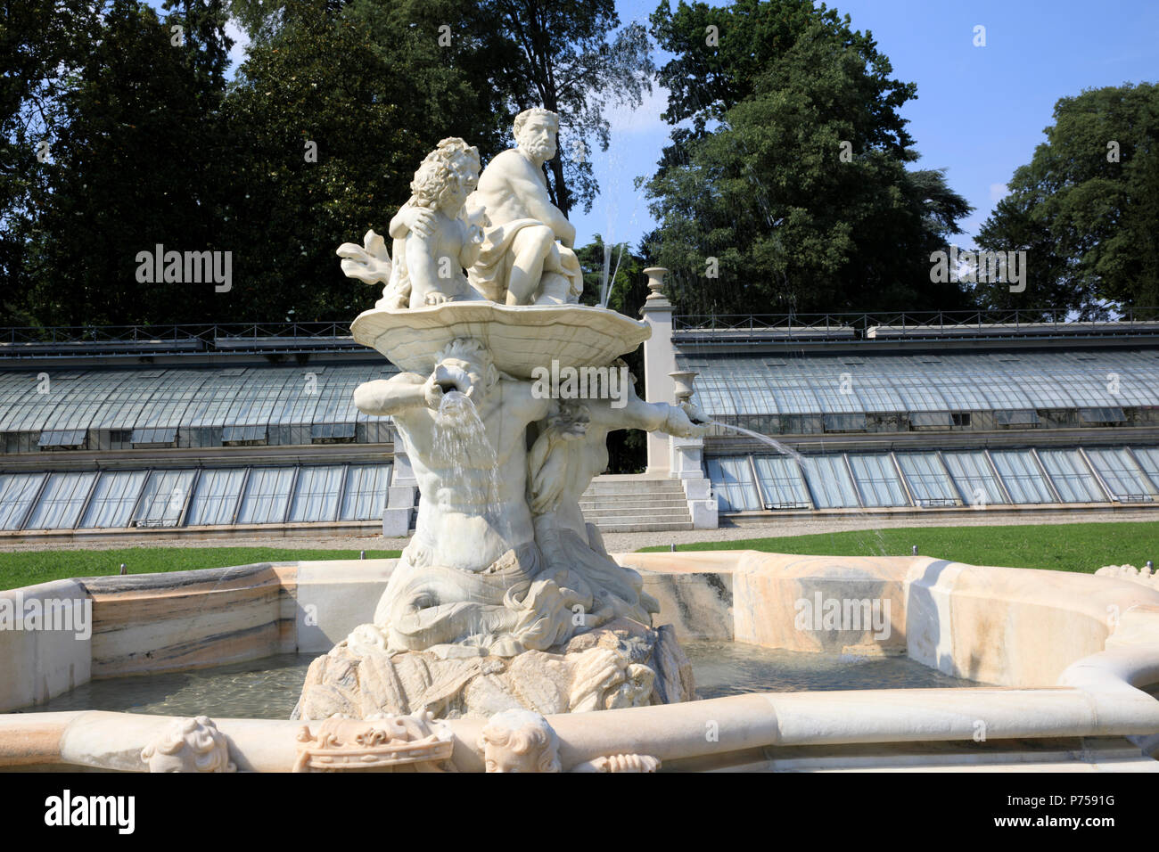 Villa Litta Borromeo Visconti park, Lainate, Milan, Lombardy, Italy ...