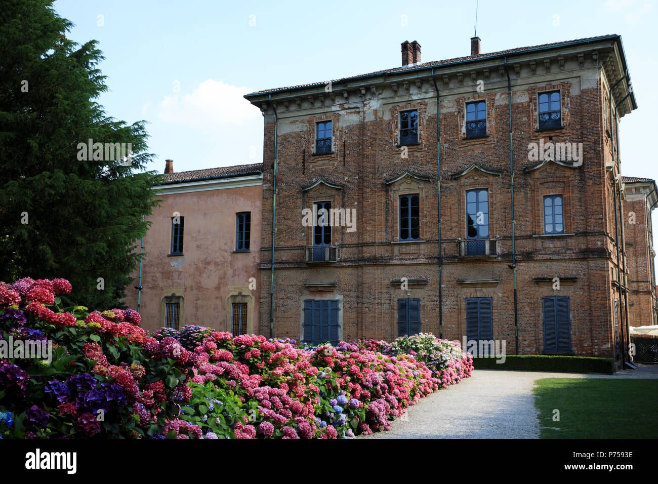 Villa Litta Borromeo Visconti area, Lainate, Milan, Lombardy, Italy ...