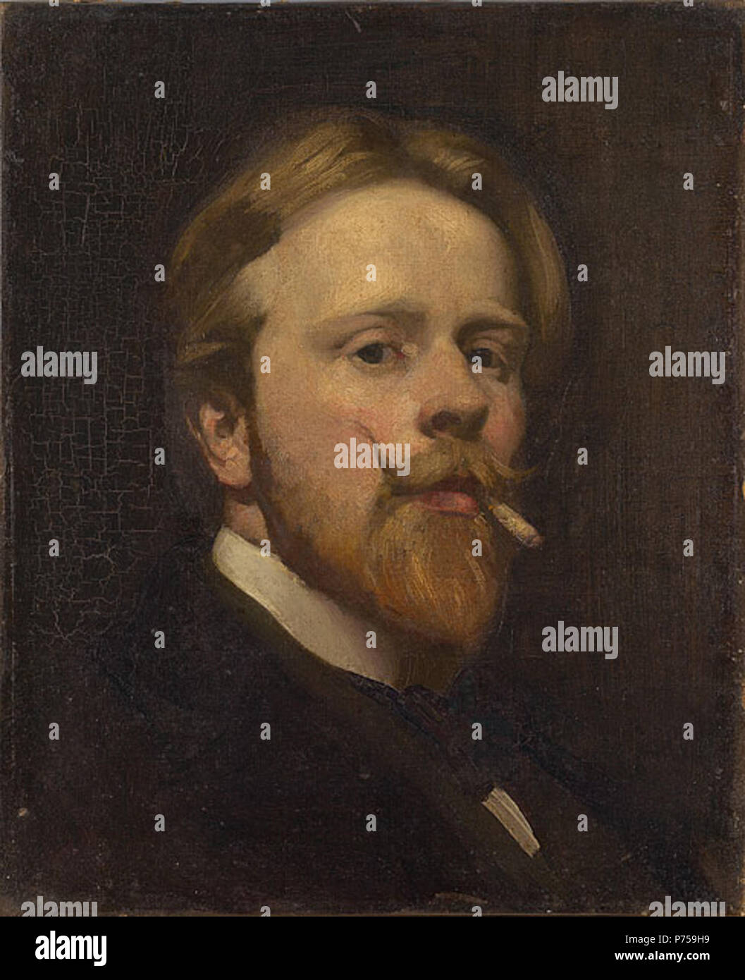 . Self-portrait circa 1906 126 George Washington Lambert - Self ...