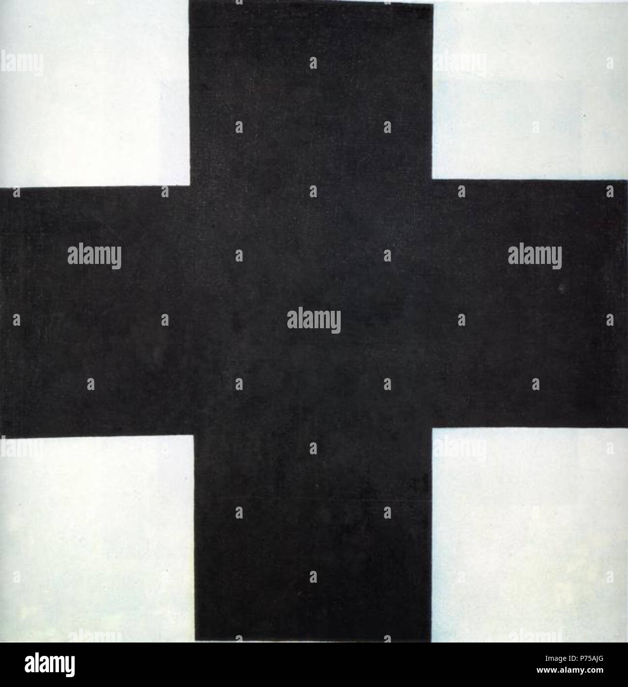 . Black Cross motive 1915, painted 1924 18 Black Cross Stock Photo - Alamy