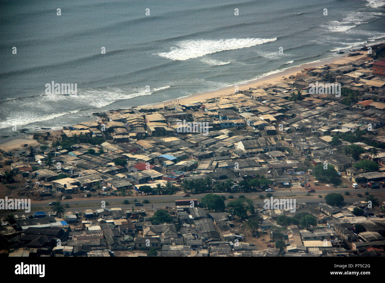 Ghana Accra Aerial High Resolution Stock Photography and Images - Alamy