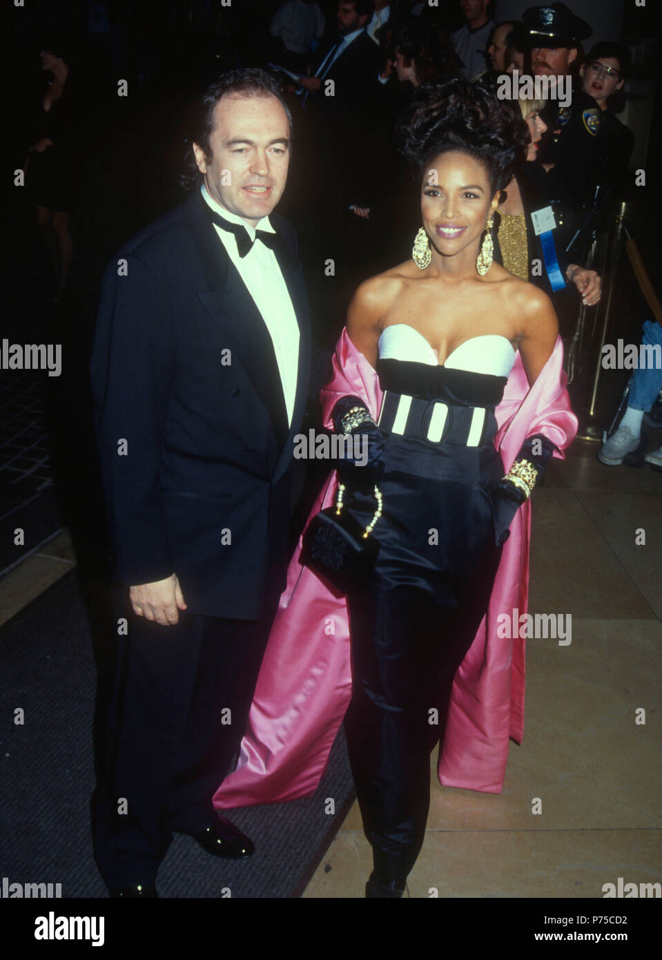 BEVERLY HILLS, CA - JANUARY 18: (L-R) Director Brian Gibson and actress ...