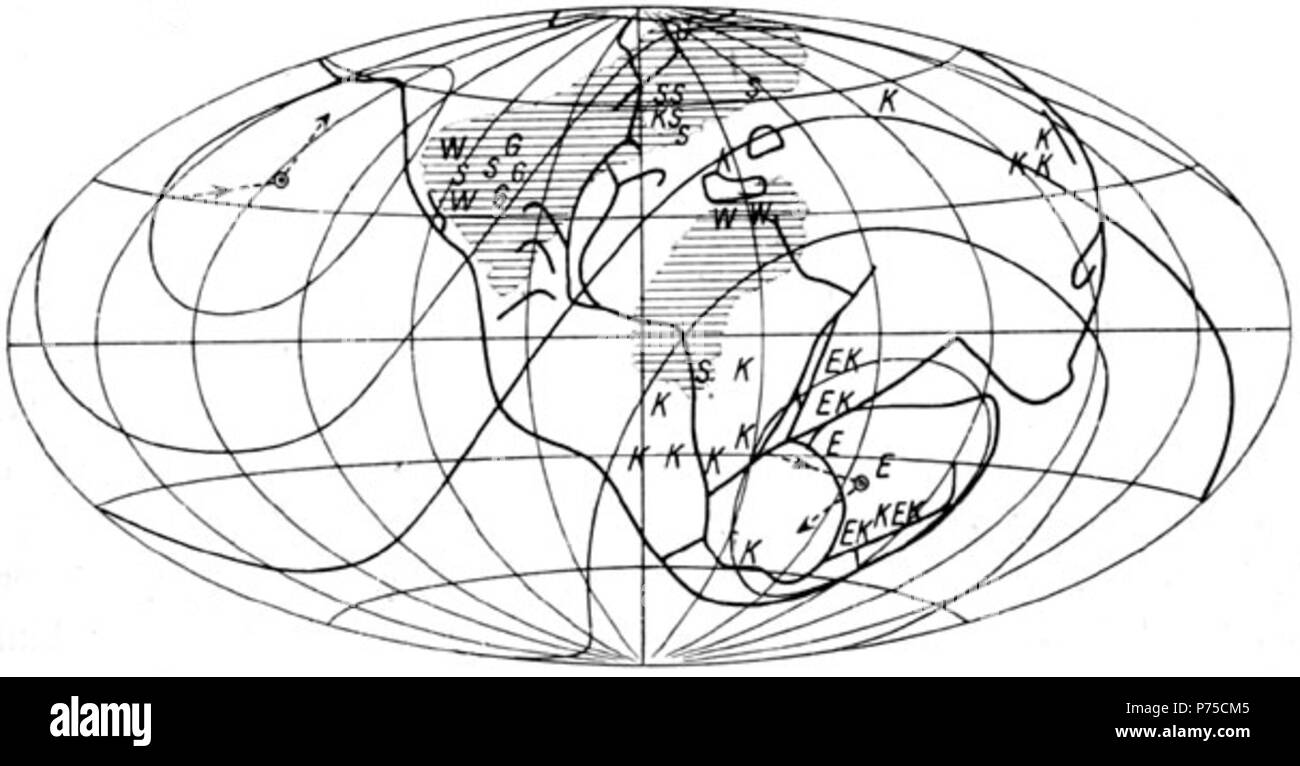 Alfred wegener illustration hi-res stock photography and images - Alamy